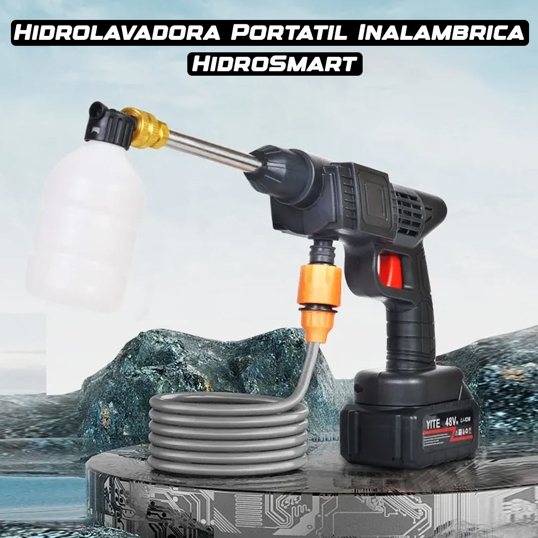 Hidrolavadora Portátil Inalámbrica - HidroSmart™ – NOVEDÍSIMOS