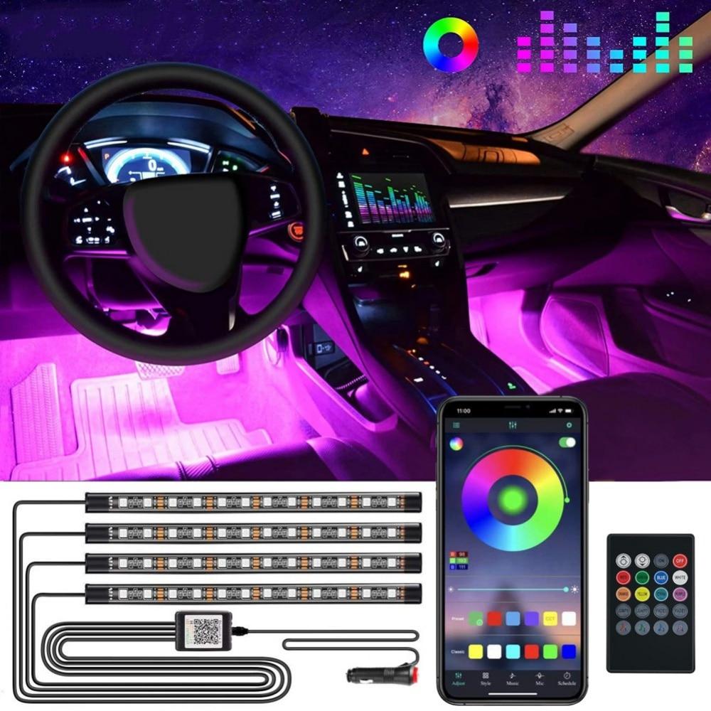 LUCES LED RGB PARA INTERIORES - AUTO™ – NOVEDÍSIMOS
